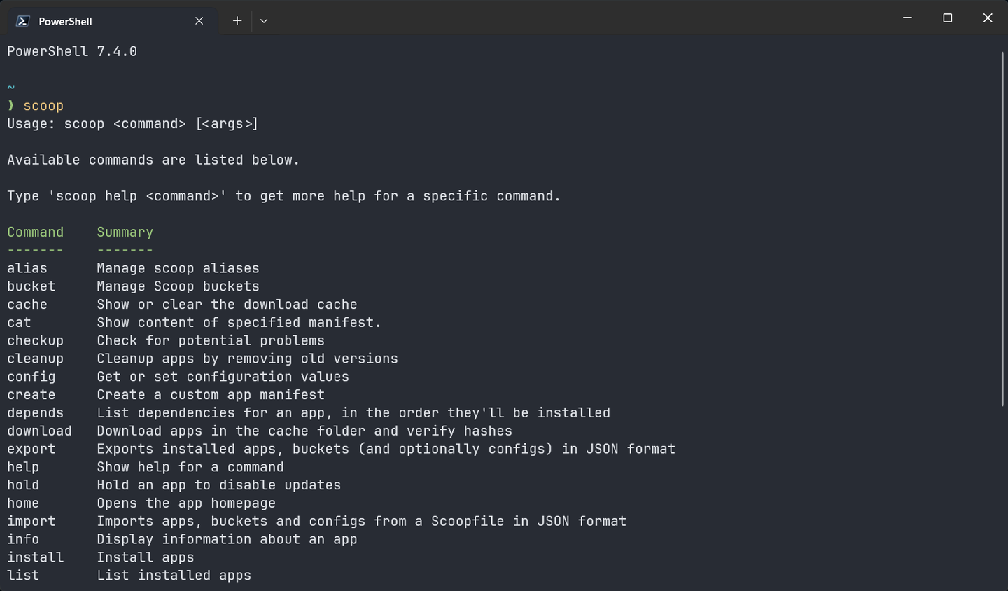 环境配置指南前置 – Scoop 安装配置教程 - 知乎