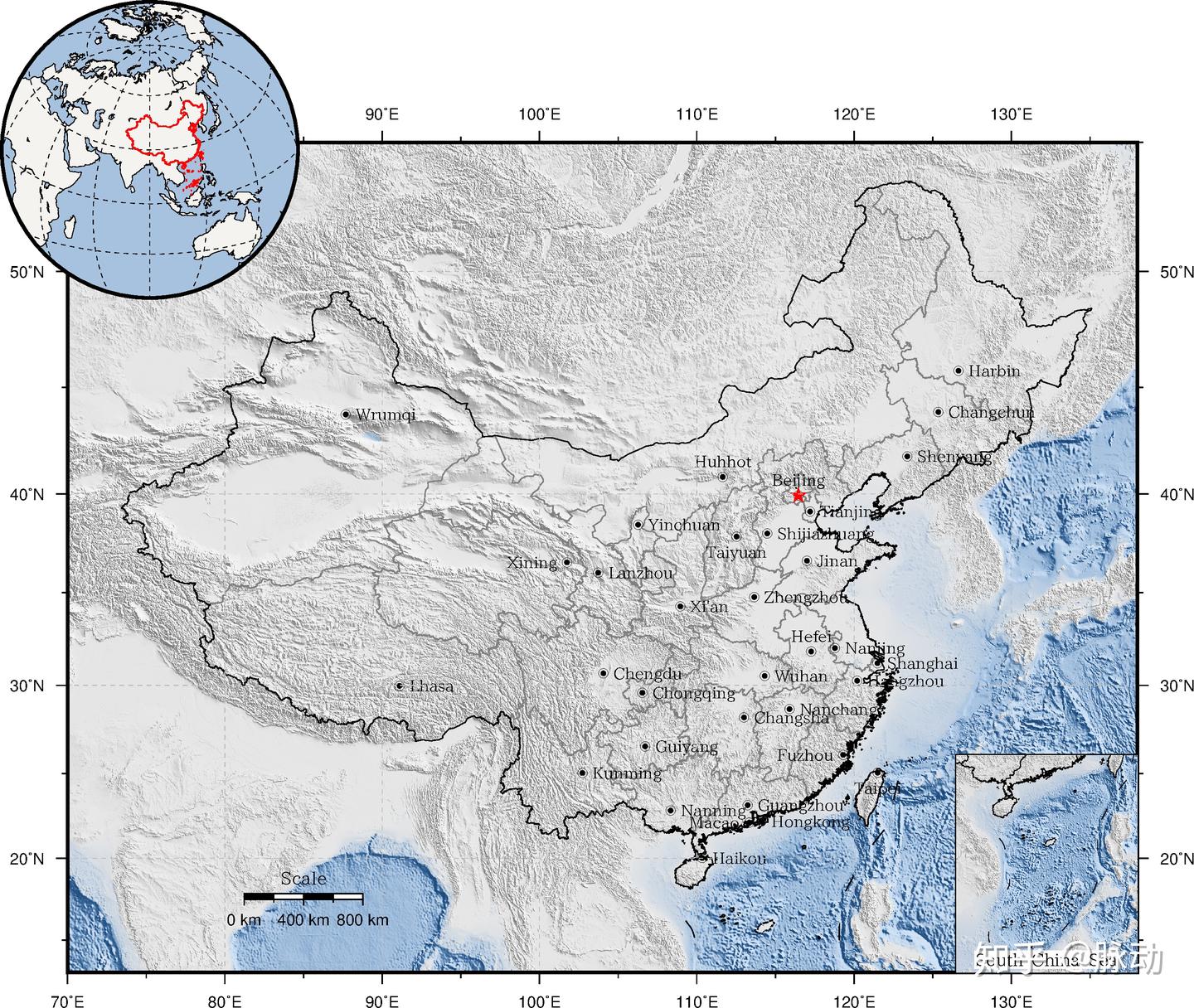 绘图第1篇：使用GMT绘制地图 - 知乎