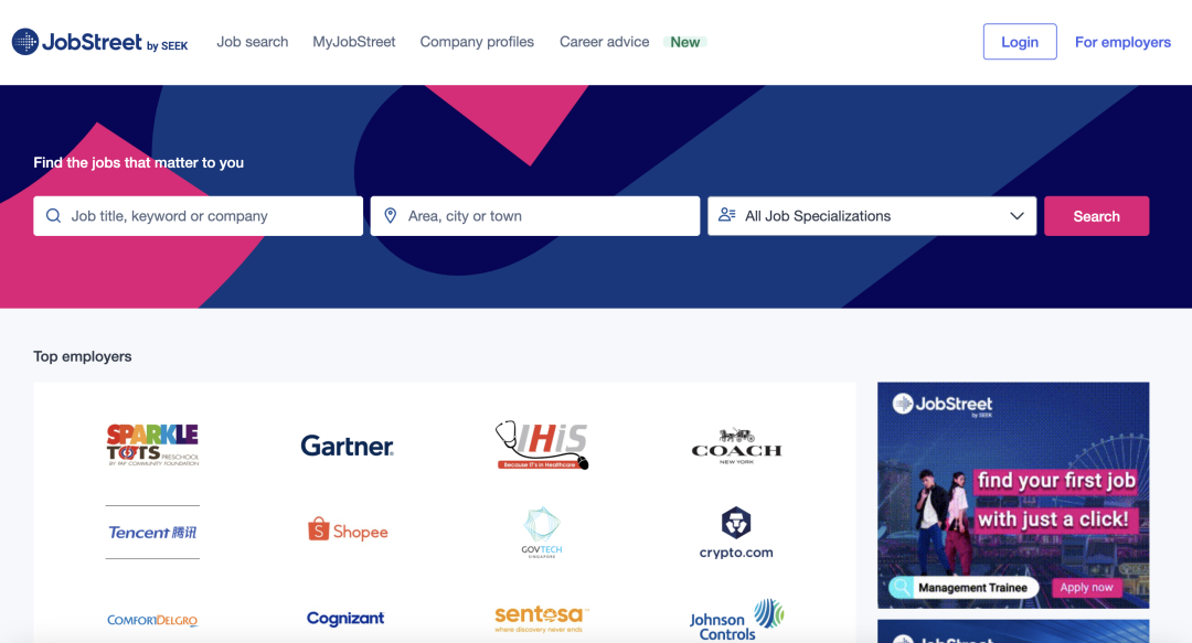 除了领英和JobStreet，新加坡还有这些好用的求职招聘及猎头网站 - 知乎