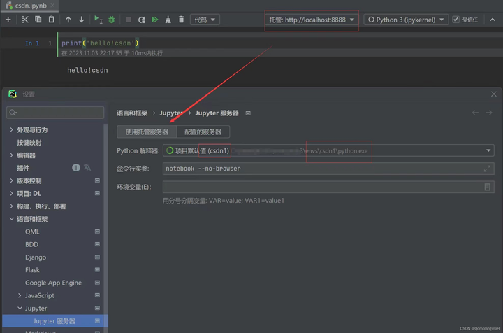 【2023最新版】PyCharm使用 Jupyter Notebook详解（在conda环境里安装Jupyter~PyCharm使用conda ...