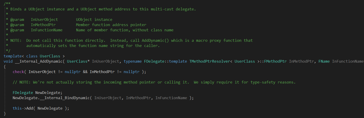 UE4中的委托及实现原理 - 知乎