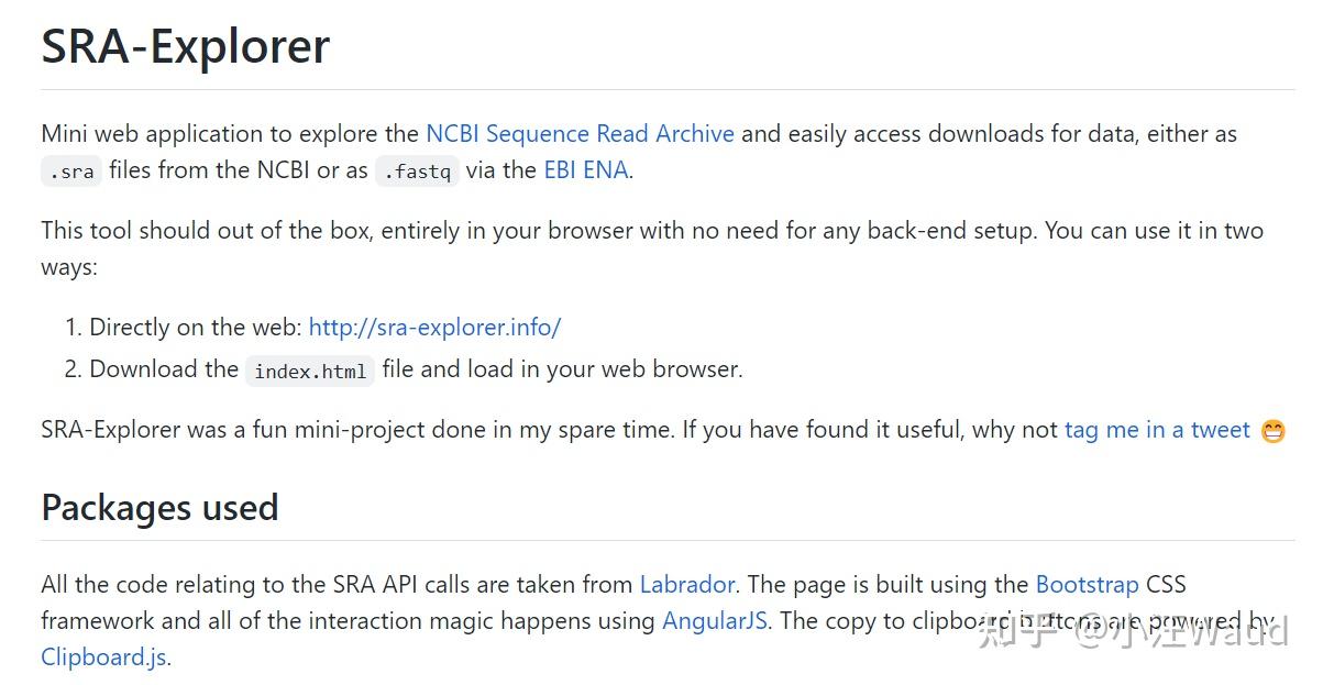 SRA数据几种常用的下载方法 - 知乎