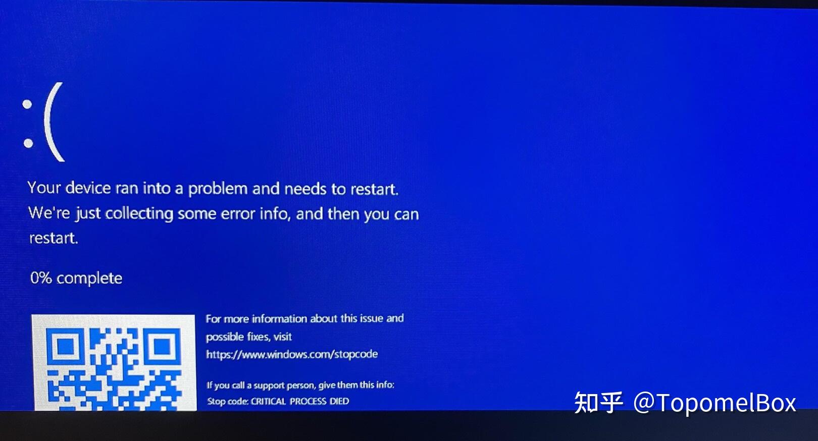 第 116 期：微软推出 Windows 11 的新版蓝屏死机界面 - 知乎