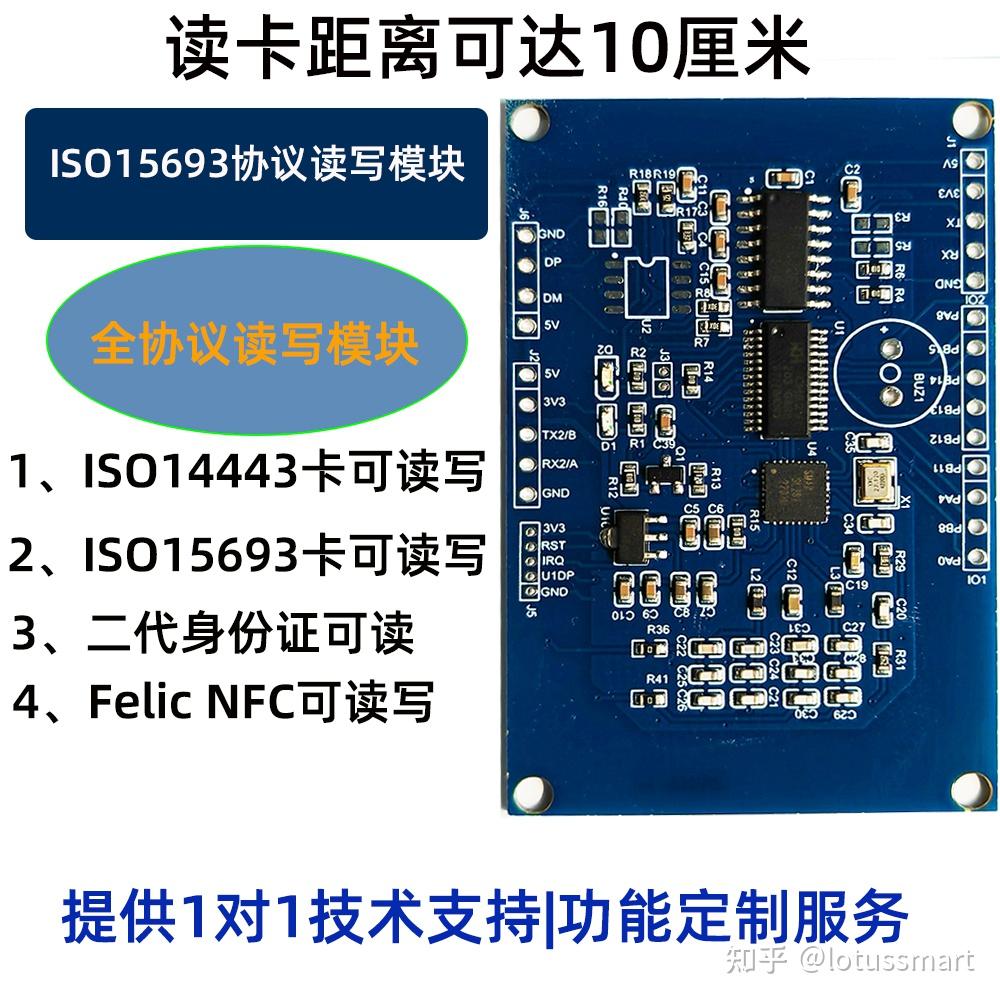 全协议NFC读写模块支持ISO14443A、B和ISO15693协议 - 知乎