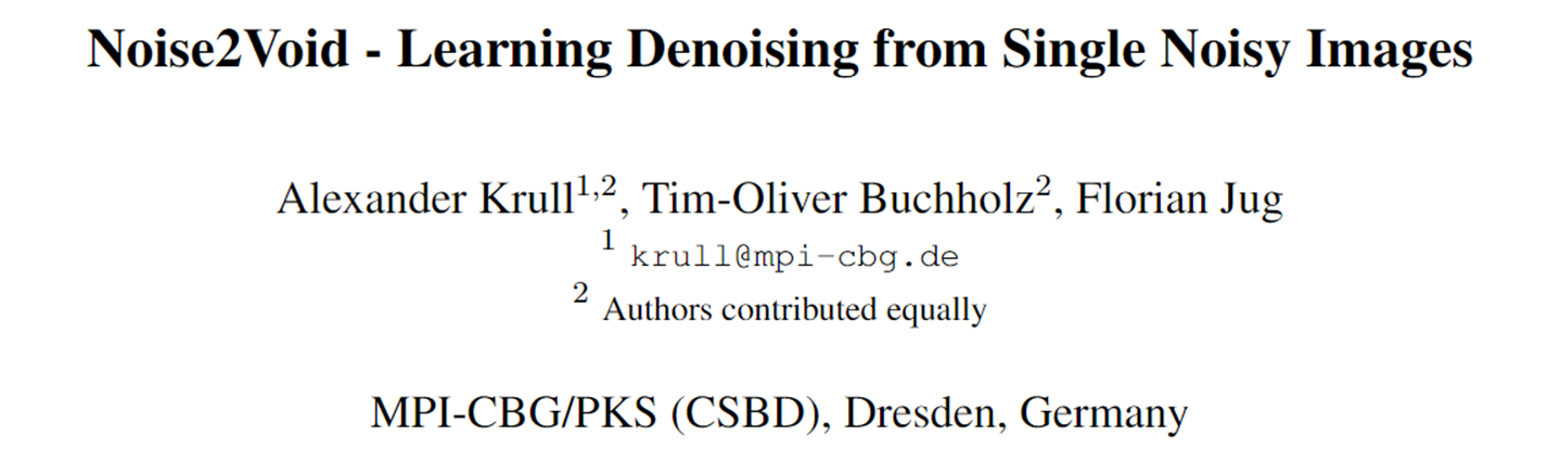 怎样理解noise2noise? - 知乎