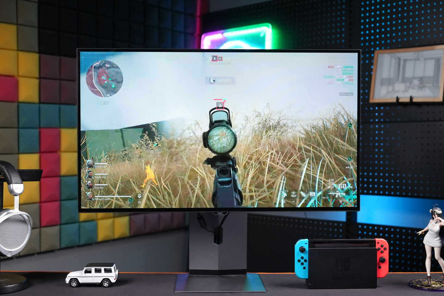 HKC OG32UK 显示器评测：看4K高刷双模OLED大屏如何爽玩《三角洲行动》？ - 知乎