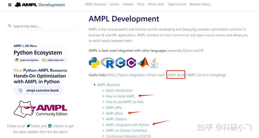 跪求运筹学软件AMPL的使用教程。？ - 知乎