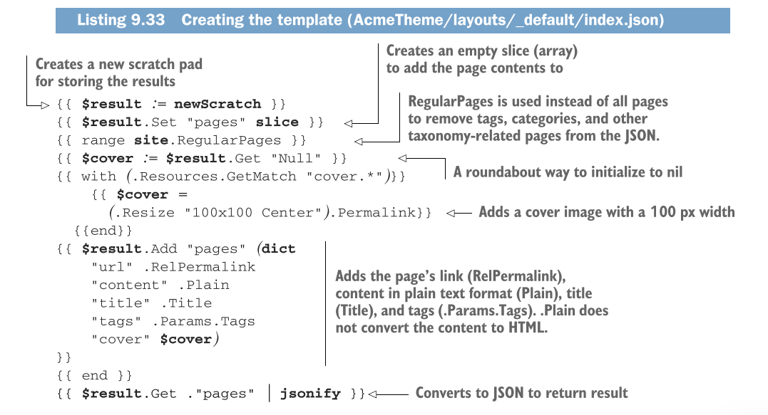 [Hugo in Action | Atishay Jain]9.7 编译为 JSON 的伪 API - 知乎
