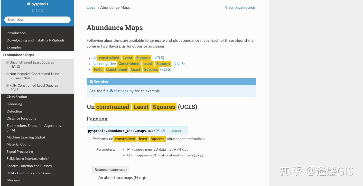 Python高光谱遥感分析：SPy与PySptools库功能对比与选择 - 知乎