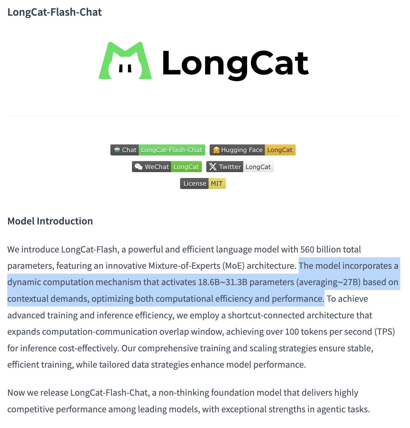 美团发布并开源MoE大模型LongCat-Flash【AI 早报 2025-08-31】 - 知乎