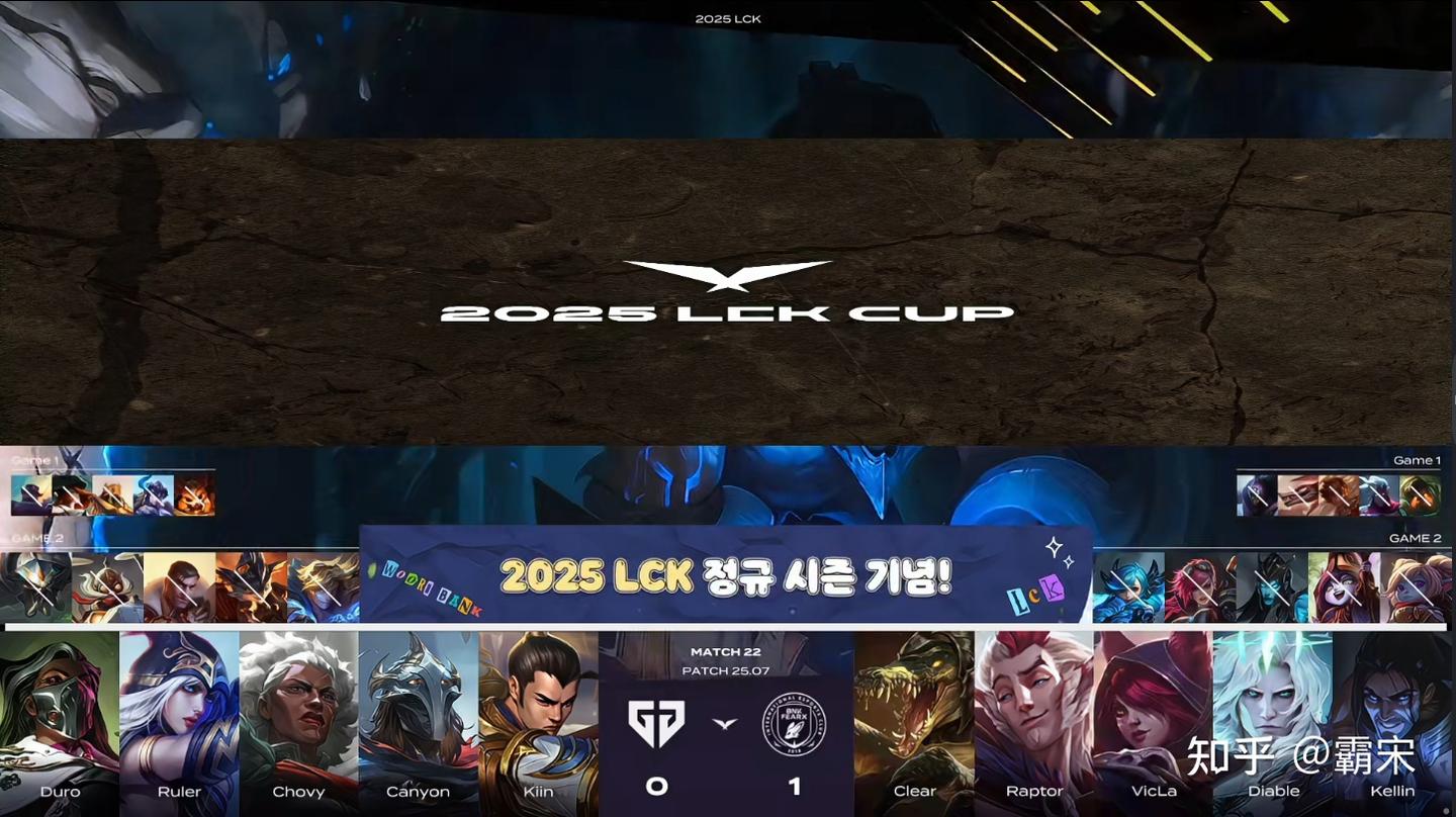 Lck第二阶段：gen火力全开，玲珑塔完美对局，取胜bfx 知乎