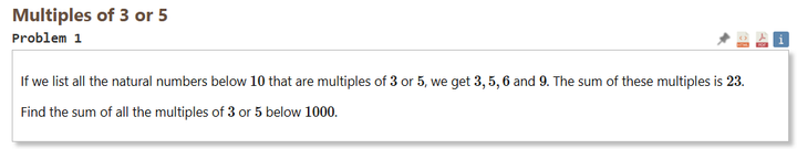 PE0001: Multiples of 3 or 5 - 知乎