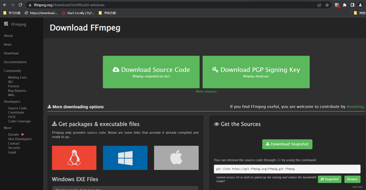 ffmpeg下载安装教程及介绍 - 知乎