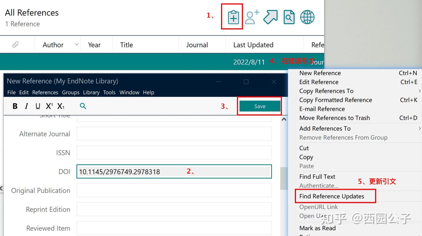 EndNote新手使用攻略教程 - 知乎