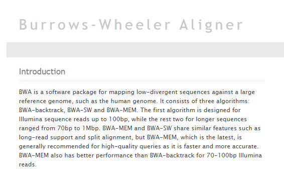 Omics精进10|bwa aln|mem|bwasw怎么选 - 知乎