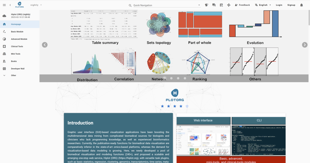 Openbiox 开源社区 Hiplot（ORG）绘图网站最新访问地址？ - 知乎