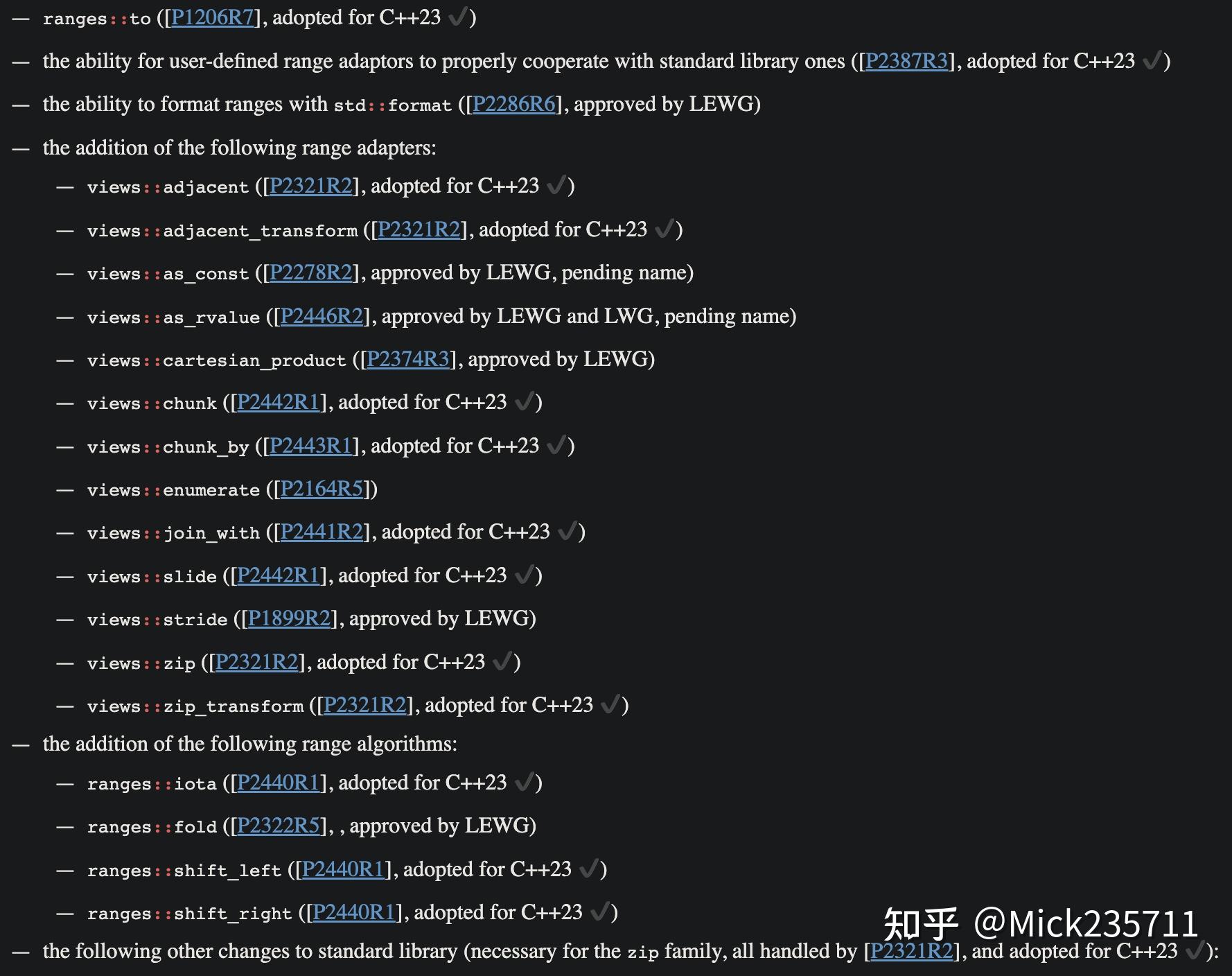 大家觉得 C++23 的目标能顺利达成吗？ - 知乎