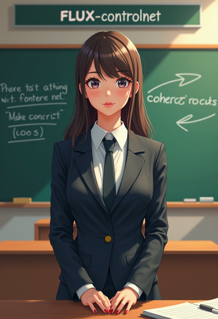 FLUX-ControlNet | 深度Depth、硬边缘Canny、线稿HED 指南 - 知乎