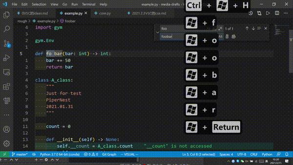这些 VS Code 快捷键太好用，忍不住录了这34张gif动图 - 知乎