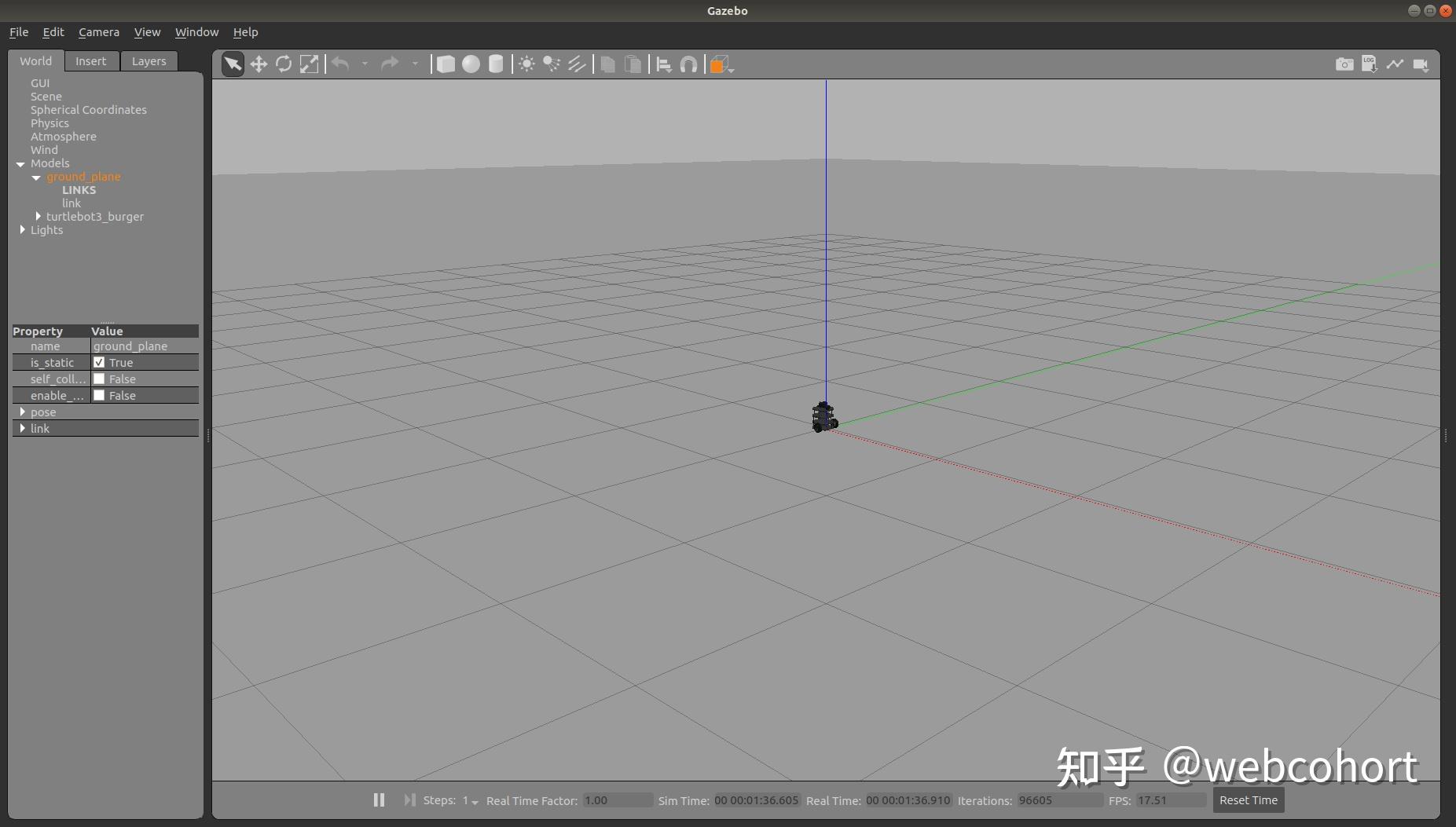 使用Gazebo仿真turtlebot3移动机器人 - 知乎