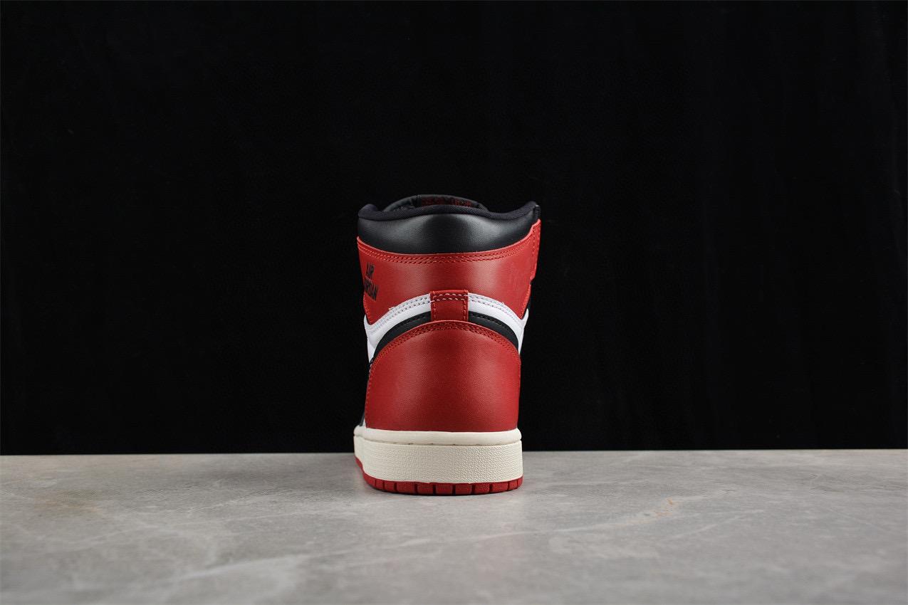 乔丹 Air Jordan 1 High OG Black Toe Reimagined 元年黑脚趾消失的飞翼高帮运动鞋 - 知乎