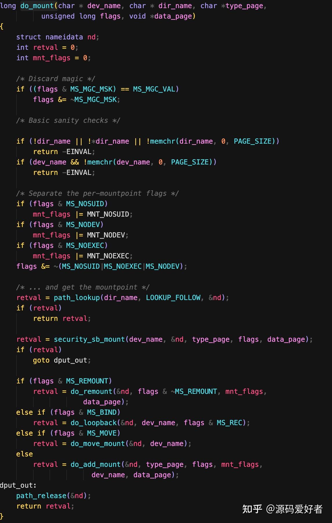 Linux内核源码解析---mount挂载原理 - 知乎