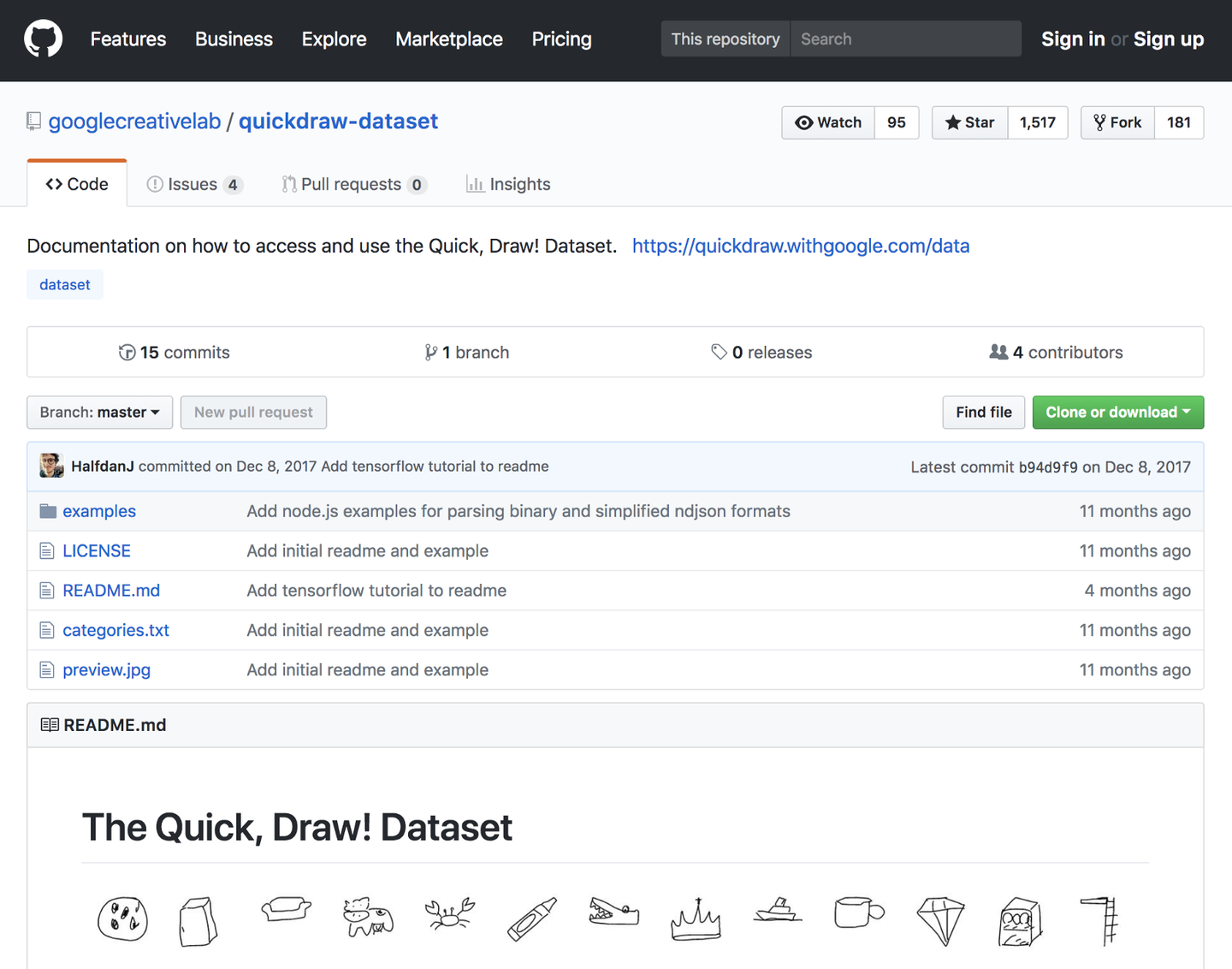 Quick Draw：全球最大的涂鸦数据集· AIA 系列 - 知乎