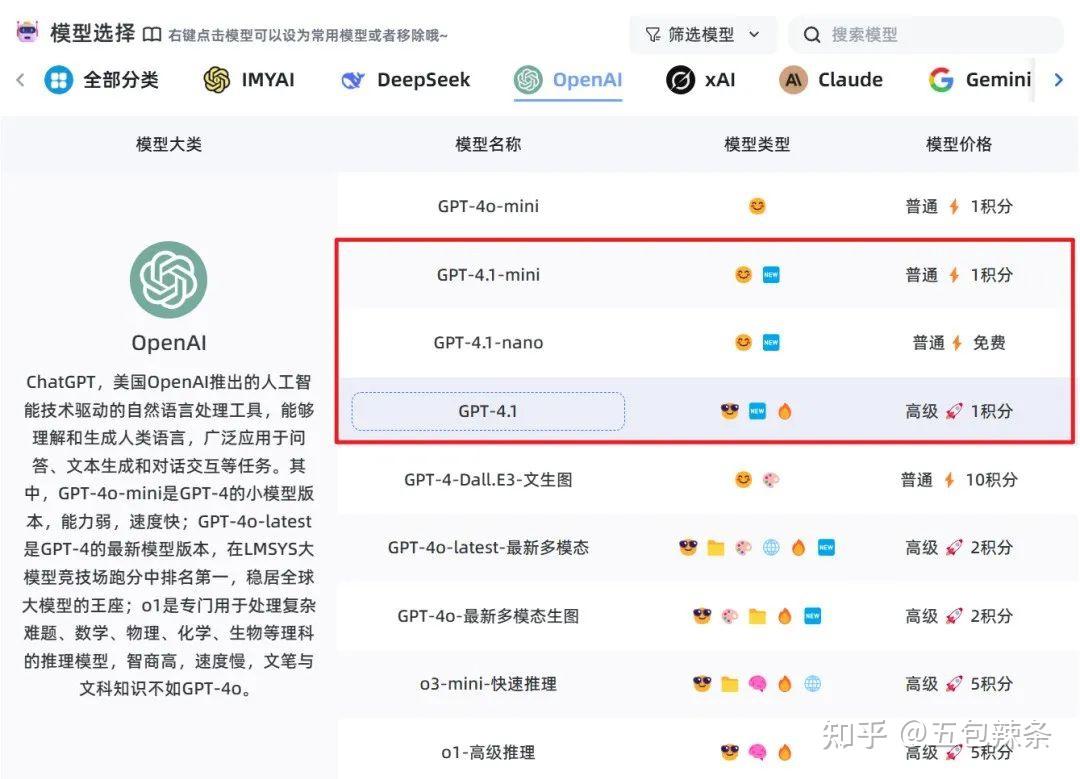 GPT4升级版GPT4.1来袭！国内无限制使用，全新体验等你来冲！ - 知乎