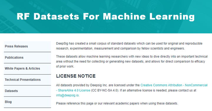 RF Datasets For Machine Learning 网站数据集下载百度云分享 - 知乎