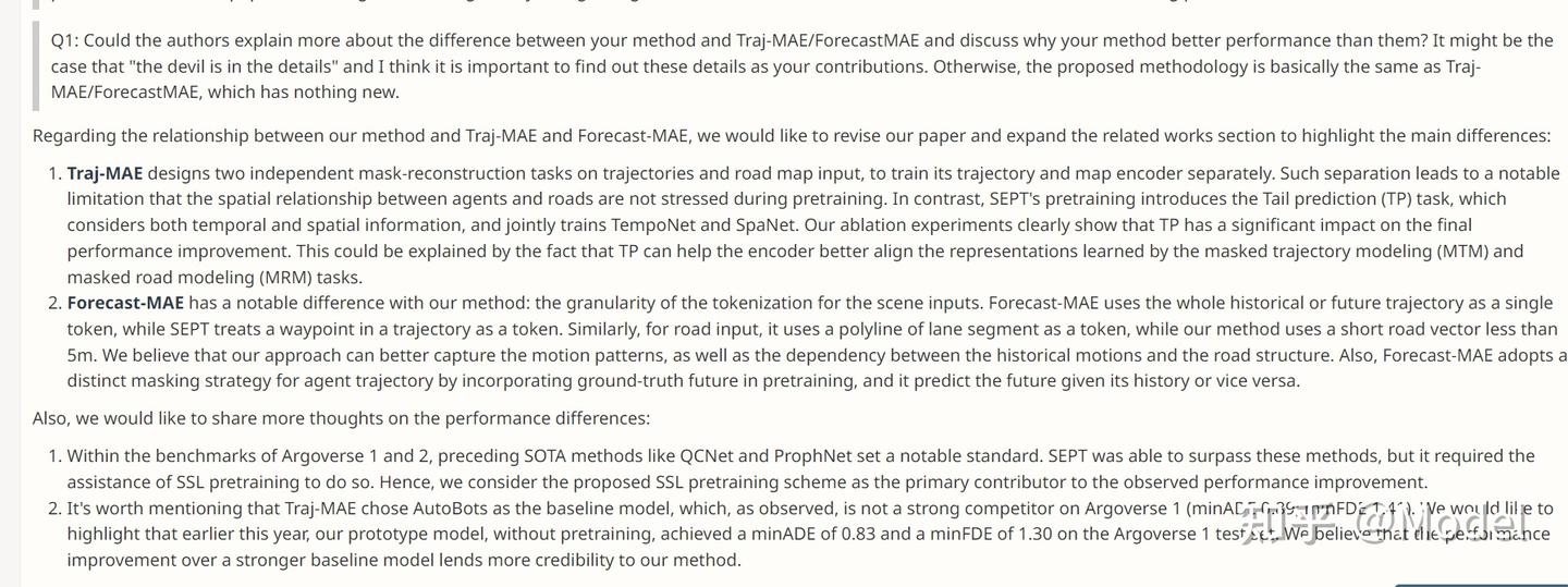 【24 ICLR轨迹预测】SEPT: TOWARDS EFFICIENT SCENE REPRESENTATIONLEARNING FOR MOTION PREDICTION - 知乎