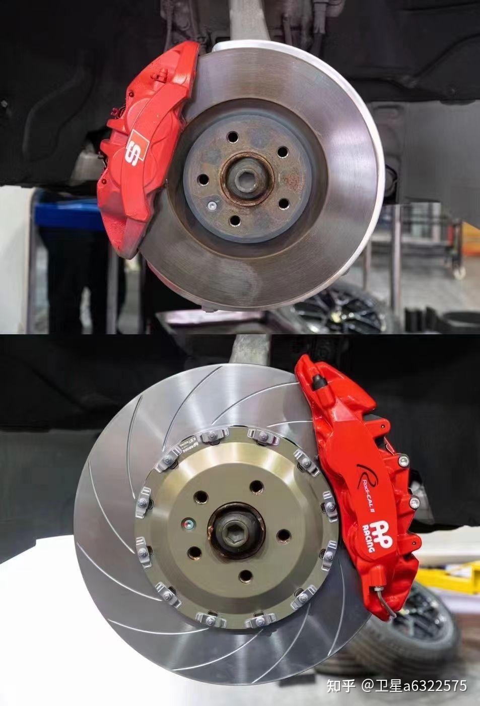 （奥迪Q5l刹车改装）AP9560大六卡钳、搭配380划线盘 - 知乎