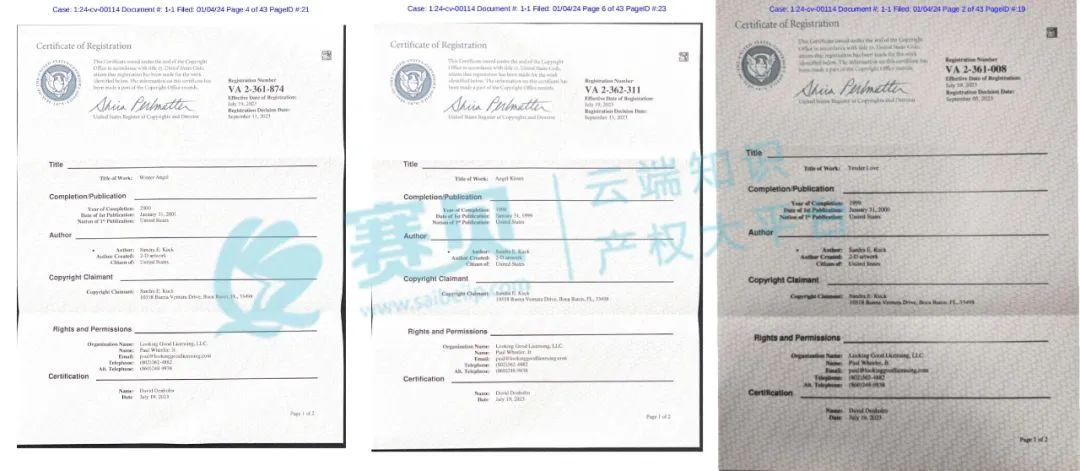 [24-114]Keith律所代理Sandra E. Kuck版权画起诉！未提出TRO！[24-cv-114] - 知乎