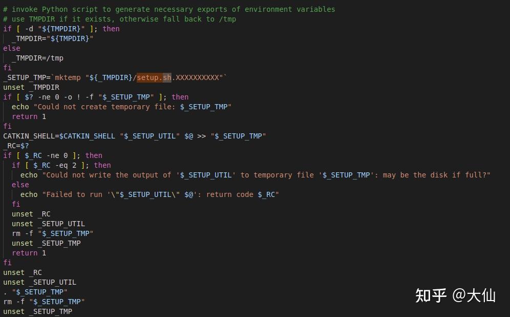 1041 关于env.sh、setup.sh和_setup_util.py等不可不说的秘密 - 知乎