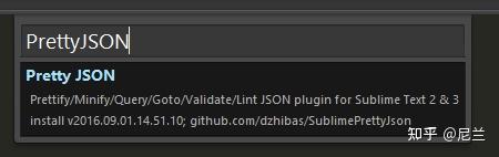 Sublime Text3 如何展示json文件 - 知乎