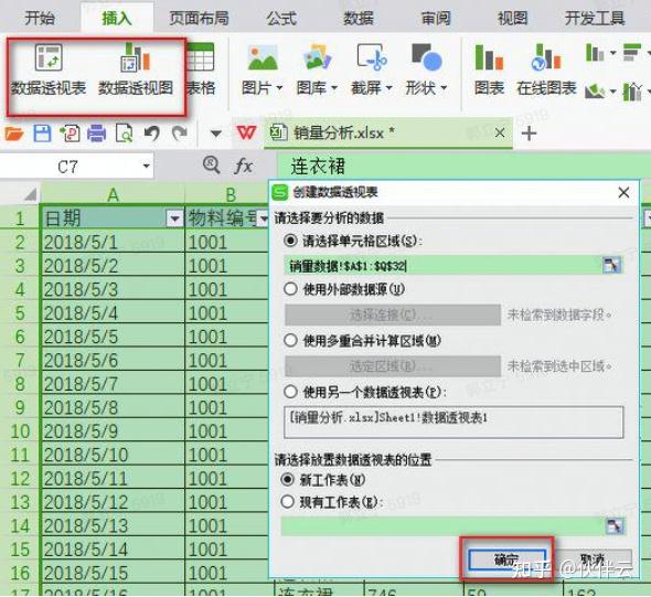 怎样做excel数据透视表？
