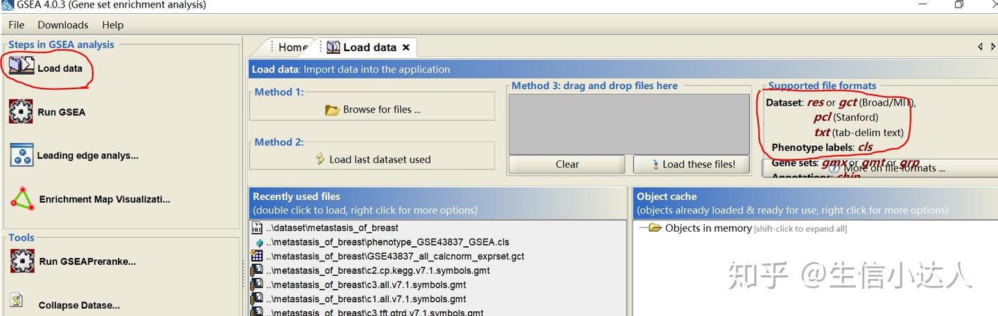 GSEA安装使用教程 - 知乎