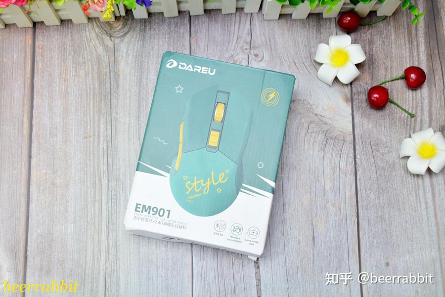 高颜值 纯无线 达尔优EM901 双模无线游戏鼠标评测 - 知乎