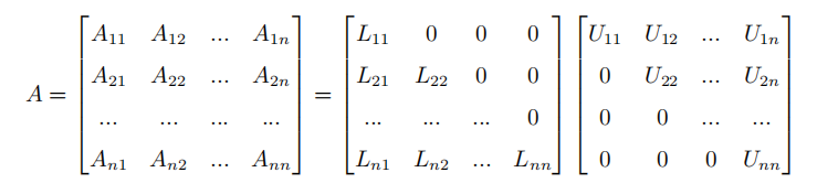 ILU(0)矩阵分解和回代，分块并行算法 - 知乎
