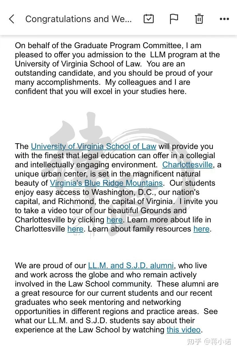宾大、UVA、密歇根、康奈尔LLM Offer到手！律政陆本学员实力绽放！ - 知乎