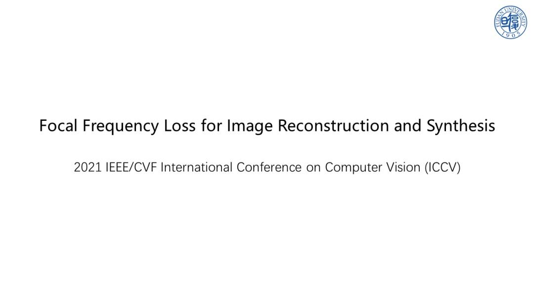 图像重建和合成任务的频域损失函数设计 - 知乎