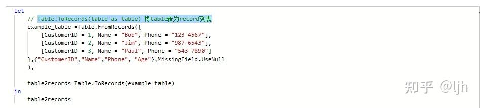 Power Query 笔记 - Table,List,Record转换 - 知乎