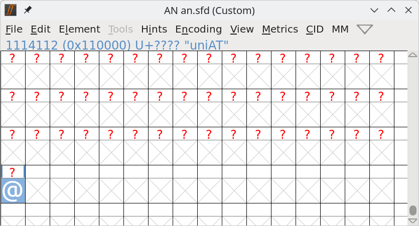 How font systems differ in shaping glyphs with variation selectors ...