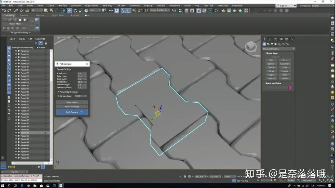 Blender快速破损插件Poly Damage，为模型添加损坏效果的绝佳利器一键生成0压力 - 知乎
