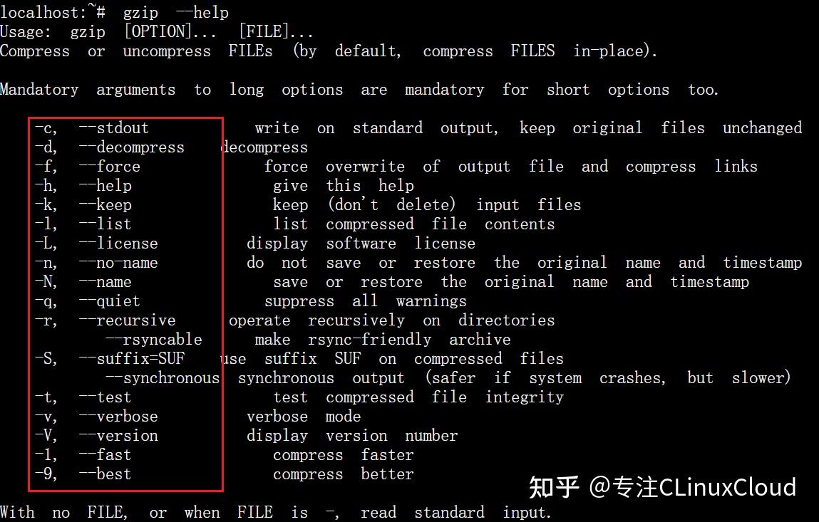 【Linux101-14】gzip - 知乎