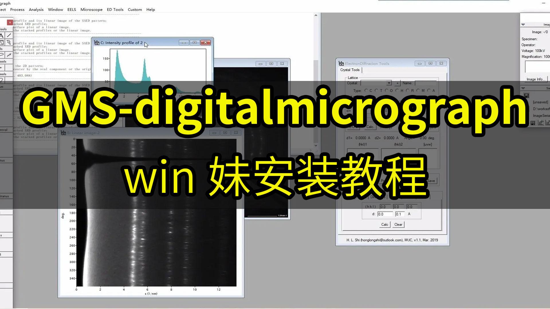 digitalmicrograph中如何将tif转化为dm3？ - 知乎