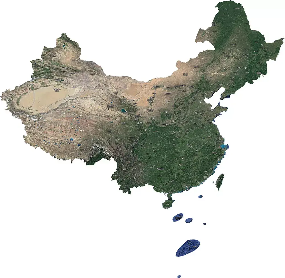 高清版中国地图免费下载方法！地图分辨率可达1米 - 知乎