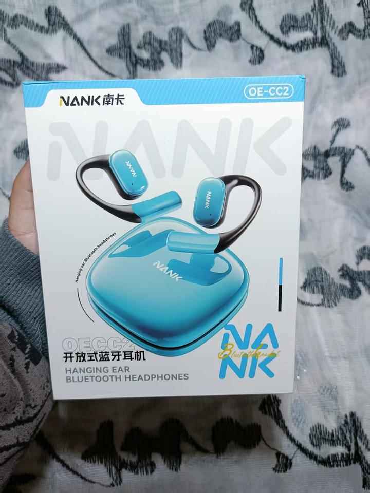空蓝配色的高颜值南卡耳机/南卡开放式耳机亲测/南卡OE CC2开放式耳机推荐 - 知乎