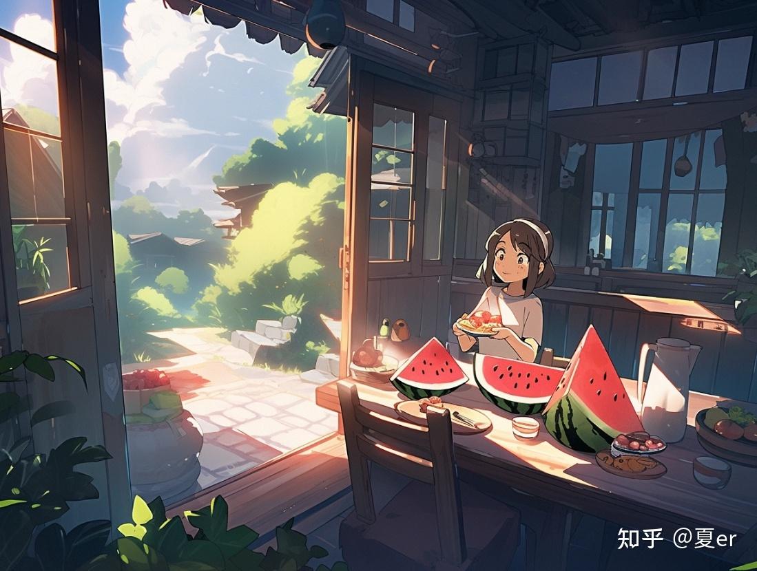 Niji V5 -style scenic 场景优化新模型体验 - 知乎