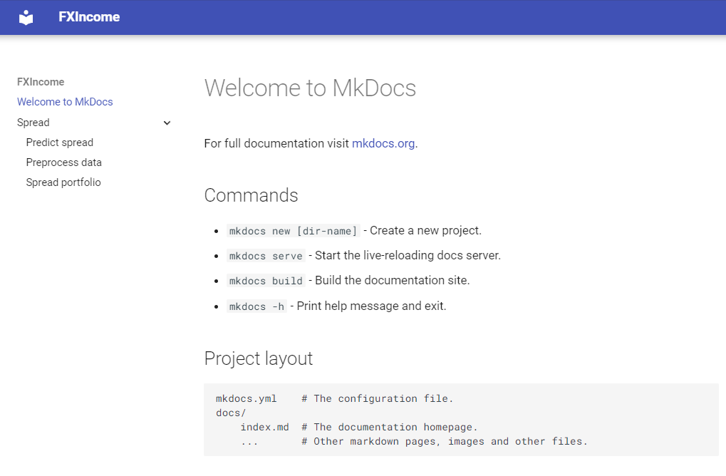 MkDocs 自动化生成Python代码文档 - 知乎