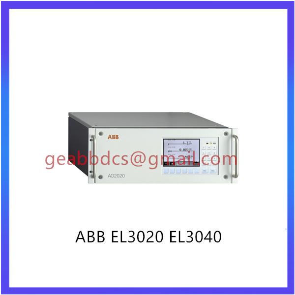 ABB EL3020 EL3040 测量一般用途的易燃气体 - 知乎